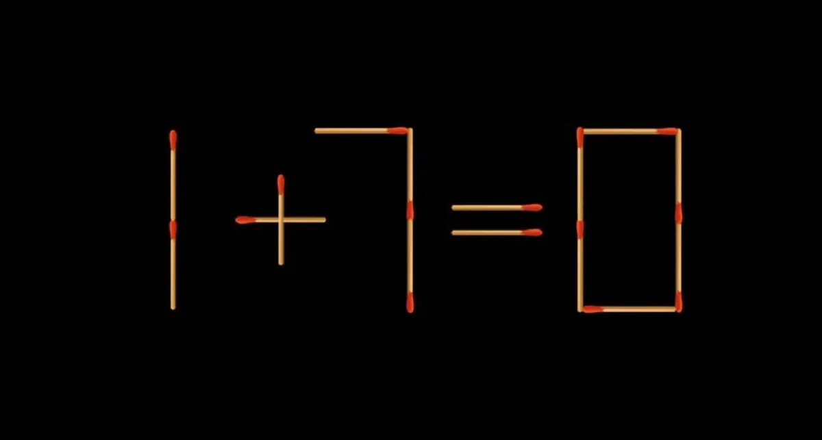 Math Genius Test: Prove Your Smarts by Moving Just One Matchstick in 15 ...