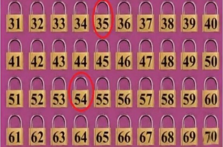 IQ Challenge: Can You Count All the Unlocked Padlocks? 99% Can't!